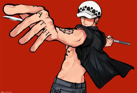Trafalgar Law One Piece Drawn By Ani3nrtm Danbooru