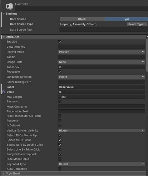 UIBuilder ListView Items Doesnt Bind To Array Element Values Unity Engine Unity Discussions