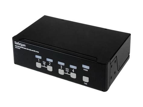 StarTech Port DVI USB KVM Switch With Audio And USB Hub Walmart Com