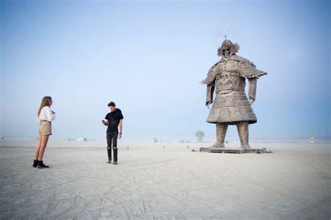 Nude Body Painting Takes Over San Franciscos Urban Burning Man