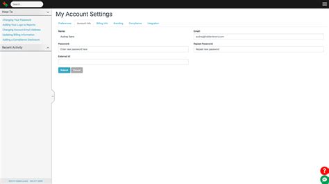 Editing The Email Associated With Your Account