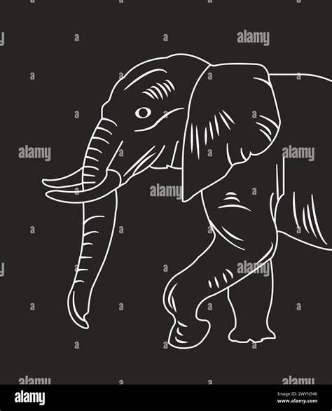 Elephant Icon Vector Illustration Symbol Design Stock Vector Image