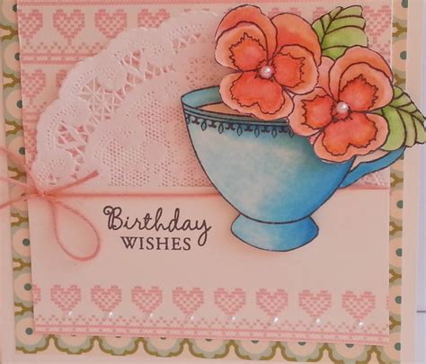 Gingham Girl Happy Birthday Cathy