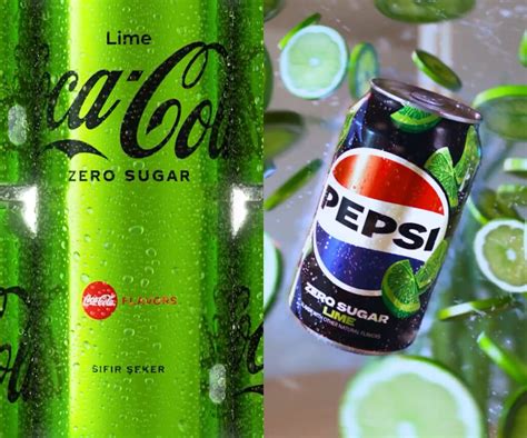 펩시 제로 라임 Vs 코카콜라 제로 라임