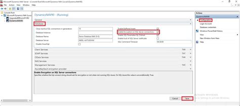 configuring sql server authentication in microsoft dynamics nav 2016