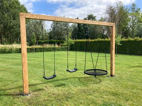 Houten Schommel Koe Douglas Of Grenen Welles Tuinhout