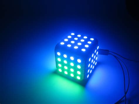 Ws2812b Led Cube 96 For Arduino Colorful Magic From Alexchu On Tindie