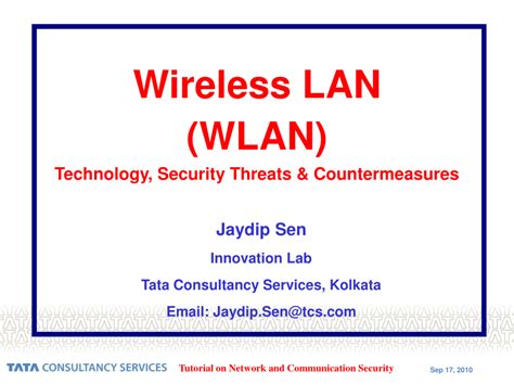 Pdf Wireless Lan Wlan Technology Security Threats And Countermeasures