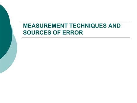 Measurement And Scales In Research Methodology Pptx