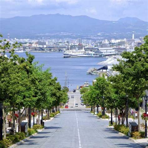 Hachiman Zaka Slope 하코다테 경치 지도·루트 안내 Live Japan 일본여행정보사이트