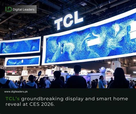 Tcl Unveils Ai Powered Tvs And Smart Home Solutions At Ces 2026 Digital