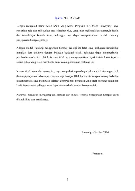 Modul Penggunaan Kompas Geologi Agp Bandung 2 PDF