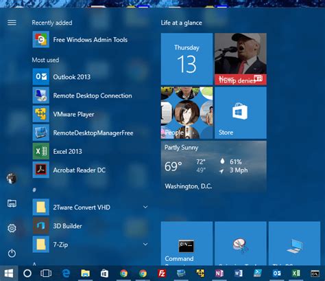 Windows 10 Tip What Is Hide App List In Start Menu Option In Settings Next Of Windows