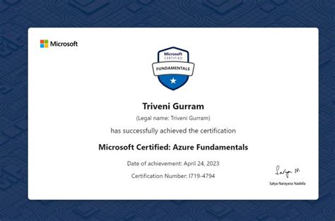 Azure Microsoft Triveni Gurram
