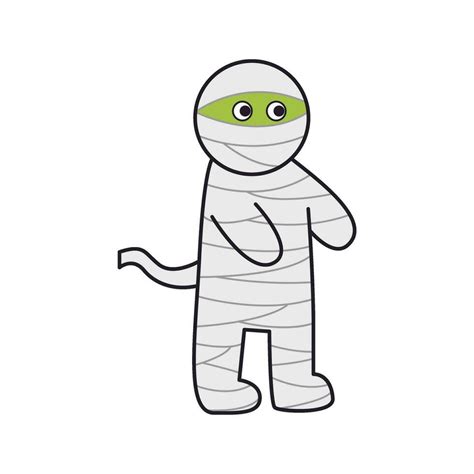 Mummy Wrap Illustration 29134594 Vector Art At Vecteezy