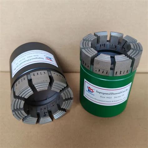 Bq Nq Hq Pq Impregnated Diamond Core Bits For Geotechnical Geology Investigation Diamond Core