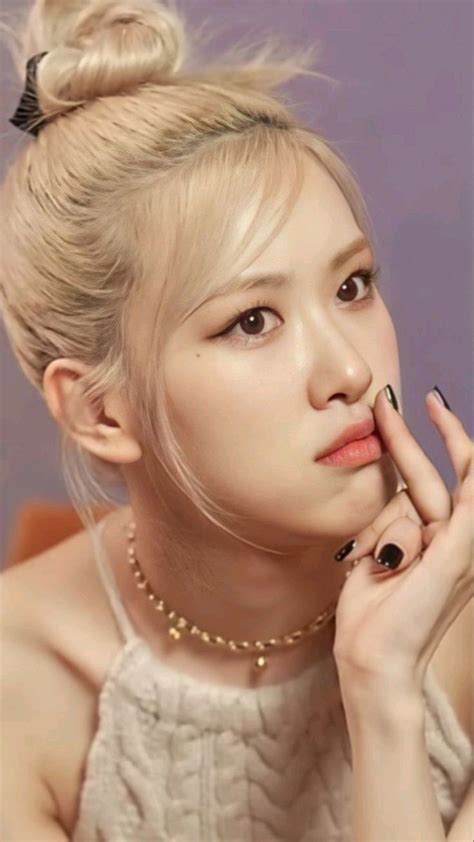 Rosé Blackpink Hairstyle Rose Pic Rose And Rosie Blackpink Rose