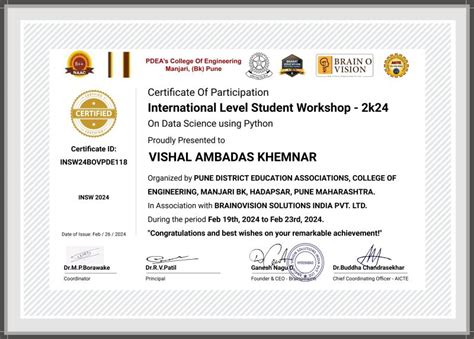 Vishal Khemnar On Linkedin Datascience Python Knowledgesharing