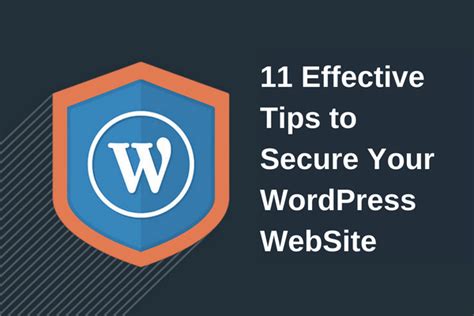 11 effective tips to secure your wordpress website sigma infosolutions