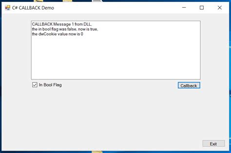 Consuming Win32 Callback Functions In C Software On Demand