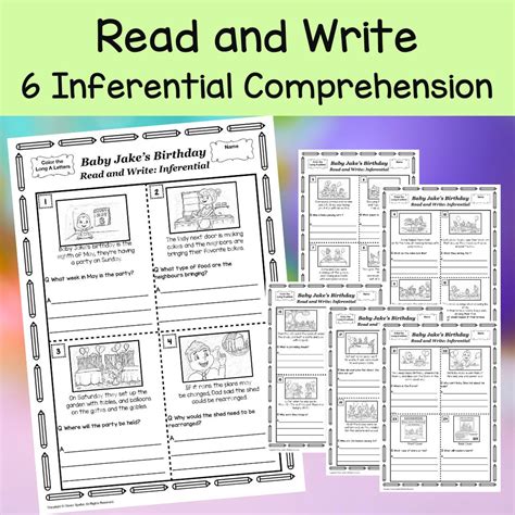 Reading Comprehension Differentiated Literal Inference Evaluative Long