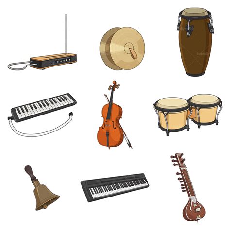 Ancient Greek Instruments Cymbals Clipart