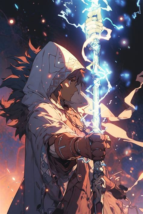 Anime Lightning Mage