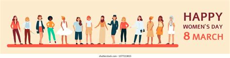 Diversity Equality Inclusion Banner Different People Stock Vector
