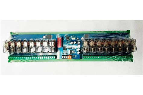 Релейный модуль Foshan Qingjun Electronics 16 канала управление по Rs485 протокол Modbus Rtu 16