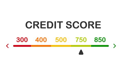 Detailed Illustration Of A Credit Score Meter With Pointer 34346397