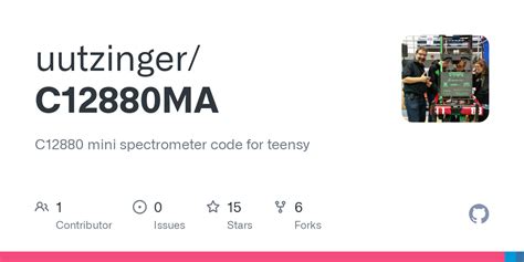 Github Uutzinger C12880ma C12880 Mini Spectrometer Code For Teensy