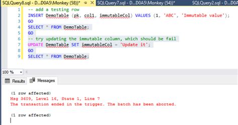 Hk Sql Server Doctor How To Make A Table Non Updatable