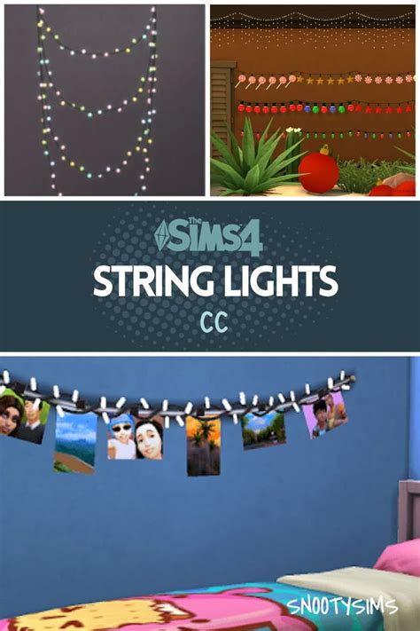 Top 10 Sims 4 Cc String Lights To Try Now Sims Sims 4 Seasons Sims 4