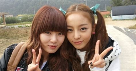 현아·구하라 얼굴 맞대고 미모 대결 승자는