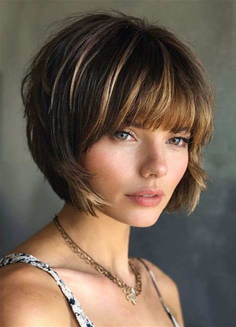 22 Chic Layered Bob With Bangs Ideas EĞİtİm KÜltÜr