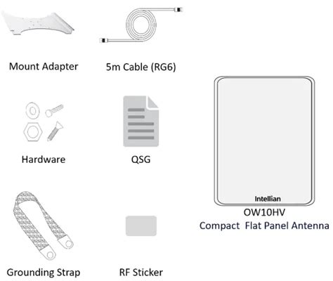 Intellian Ow10hv Oneweb Leo User Terminal Installation Guide