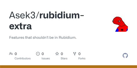 GitHub Asek Rubidium Extra Features That Shouldn T Be In Rubidium