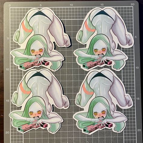 Cyberpunk Edgerunners Rebecca Lewd Anime Sticker Etsy Uk