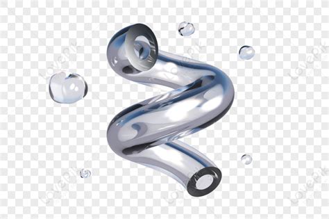 창의 C4d 산성 금속 펑 크 추상 파이프 장식물 Png 일러스트 무료 다운로드 Lovepik