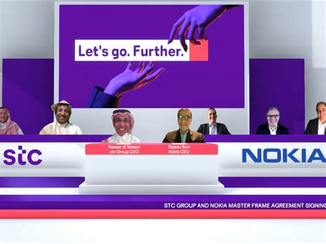 Stc Group And Nokia Sign A Strategic 5 Year Master Frame Agreement Logisticsgulf