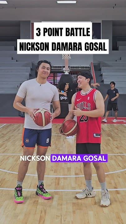 3 Point Battle With Nickson Damara Gosal Basketball Battle Challenge