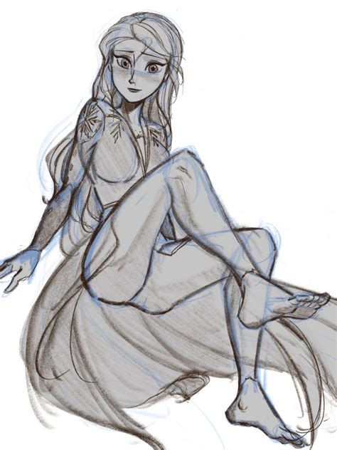 Rule 34 1girls Bare Legs Disney Disney Princess Dress Elsa Frozen Feet