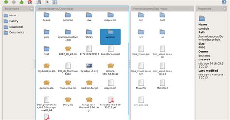 combatiendo al byte rebelde portando dfilebrowser al escritorio