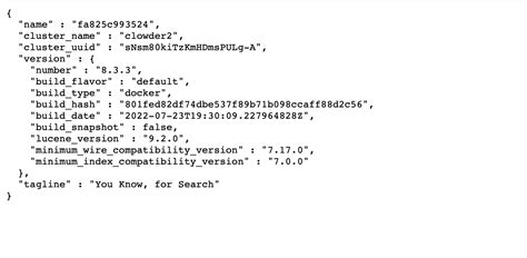 Elasticsearch Clowder