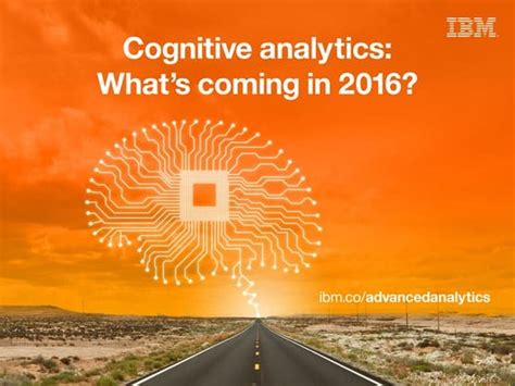 Cognitive Analytics Ppt
