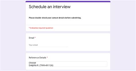 Deepika R On Linkedin Schedule An Interview