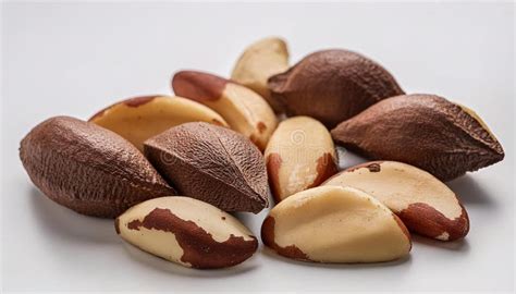 Brazil Nut Bertholletia Excelsa Contain Beneficial Nutrients And Minerals Including