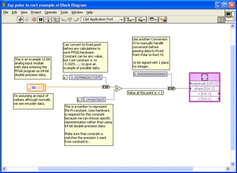 How Do I Convert To Fixed Point To Use The Fixed Point Math Fpga Vis Ni Community