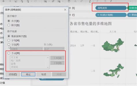 tableau数据分析 chapter06填充地图、多维地图、混合地图 各省售电量的多维地图 csdn博客