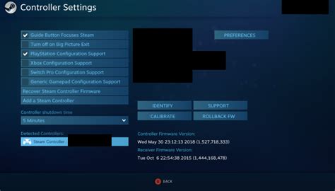 Trying To Use My Steam Controller With Bluetooth But Cant Find Option